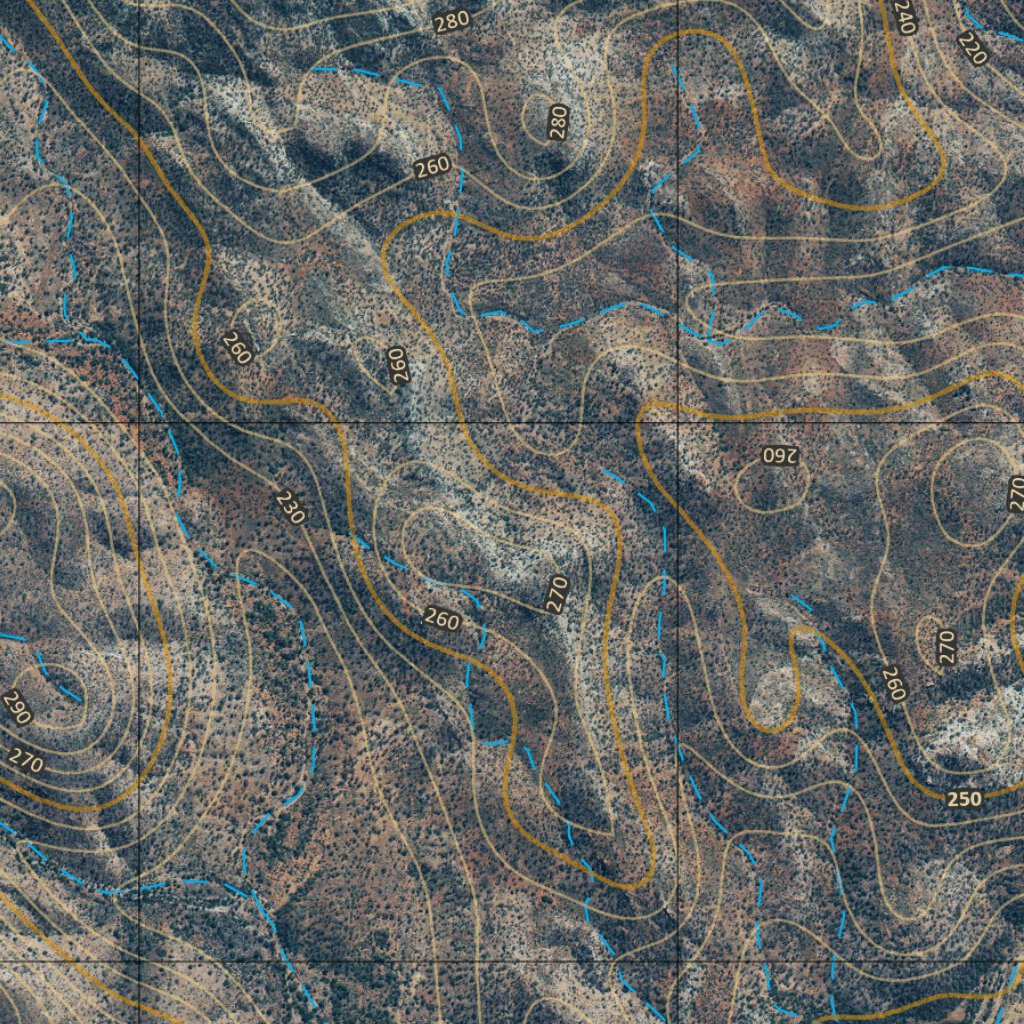 Lake Julius (6857-41i) Map by Department of Resources | Avenza Maps