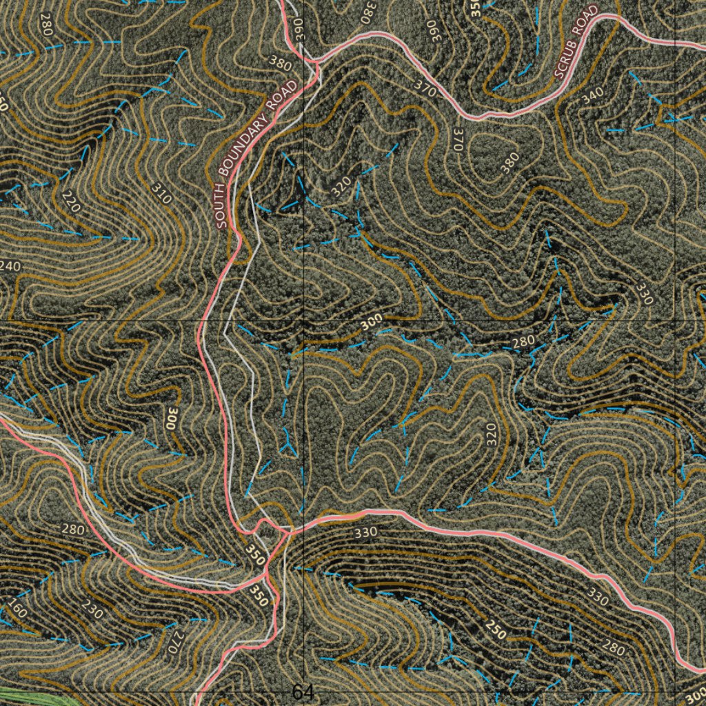 Lake Manchester (9443-23i) Map by Department of Resources | Avenza Maps