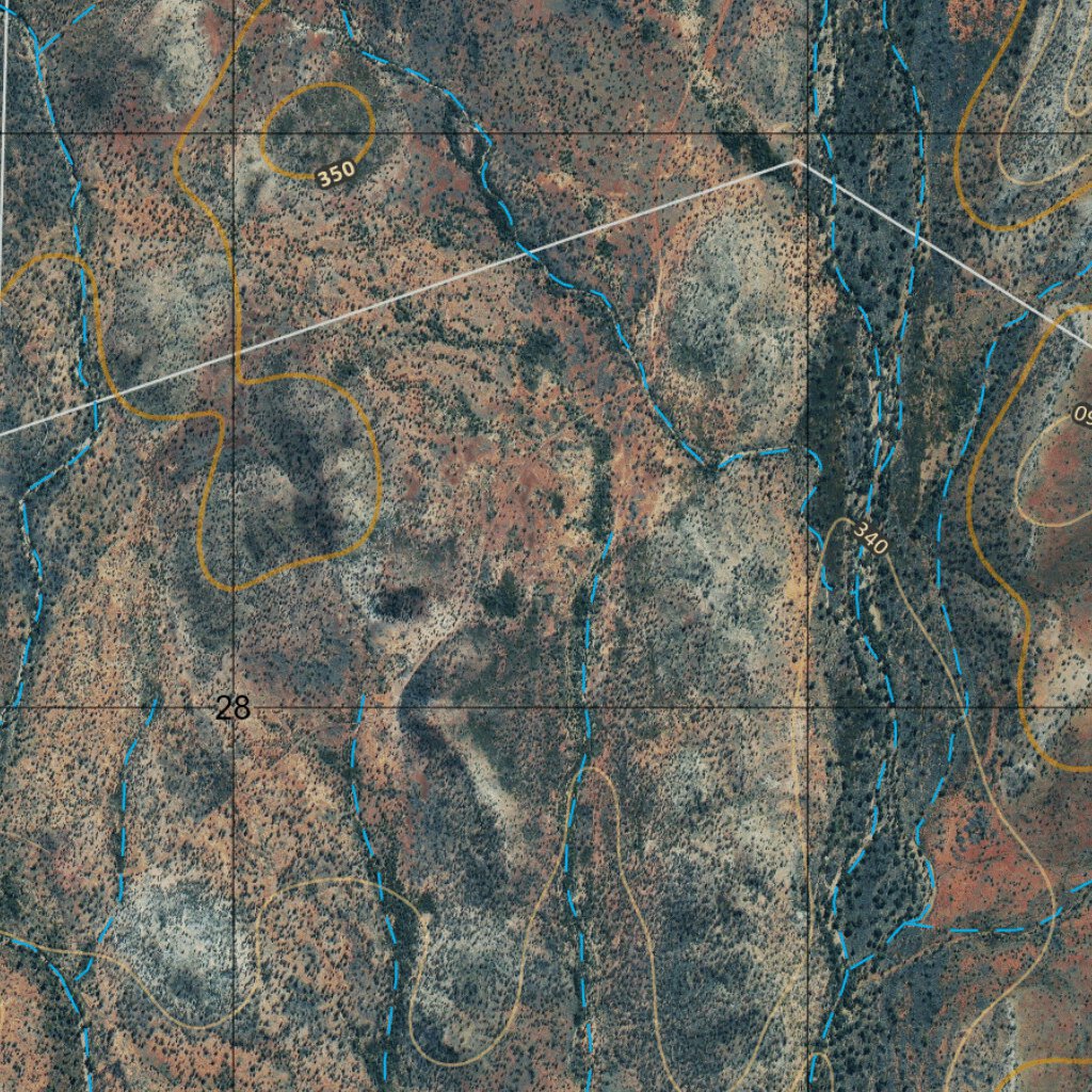 Lake Moondarra (6856-44i) Map by Department of Resources | Avenza Maps