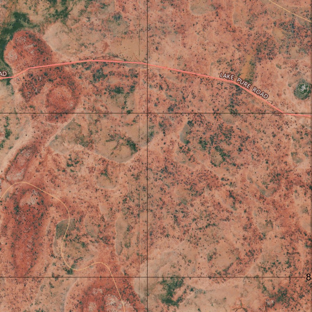 Lake Pure (7143-12i) Map by Department of Resources | Avenza Maps