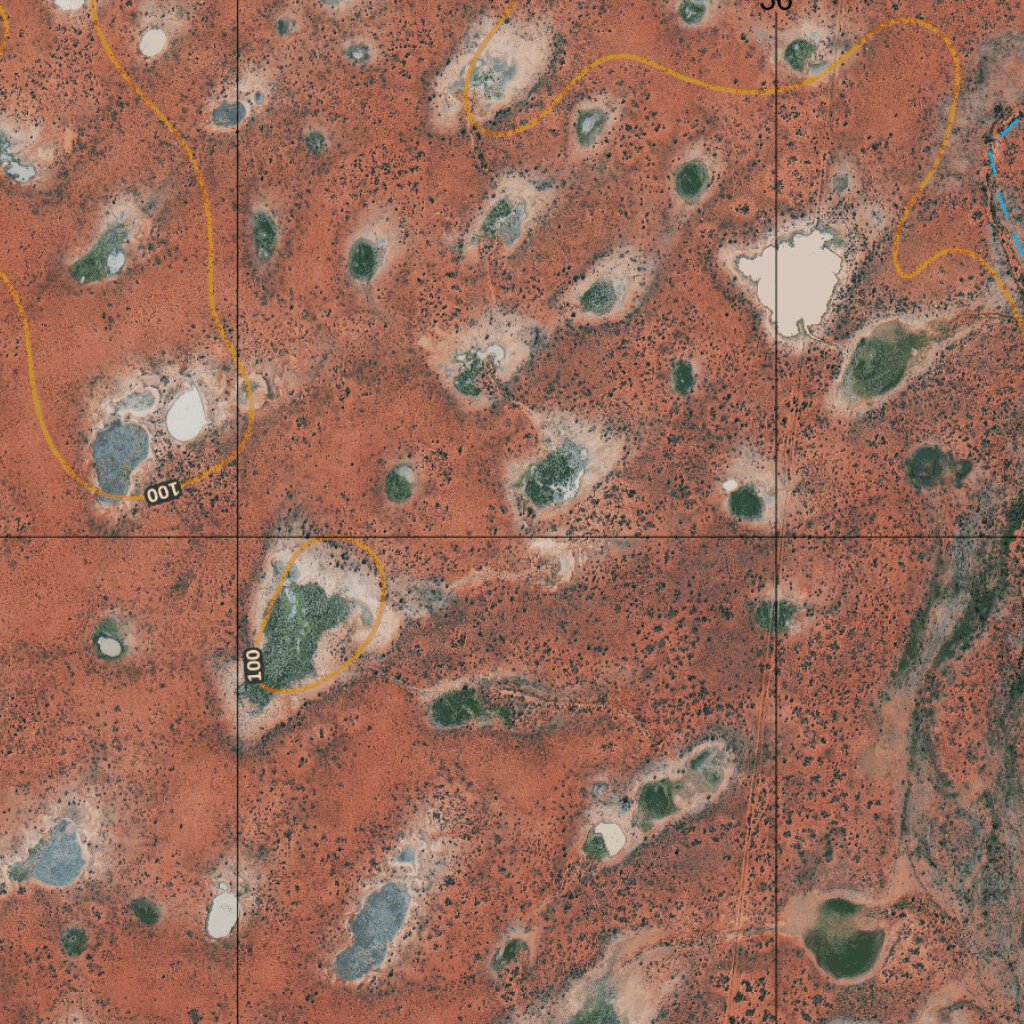 Lake Pure (7143-14i) Map by Department of Resources | Avenza Maps