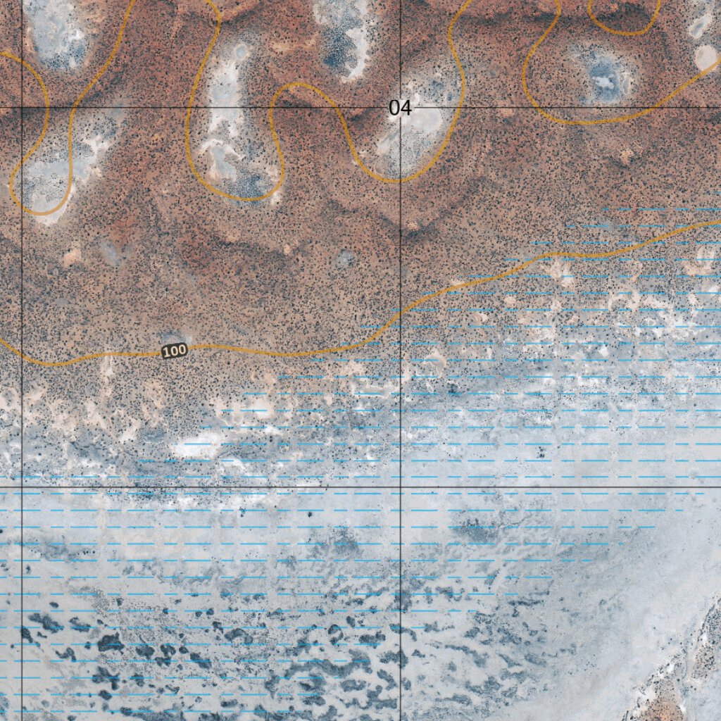 Lake Yamma Yamma (7145-13i) Map by Department of Resources | Avenza Maps