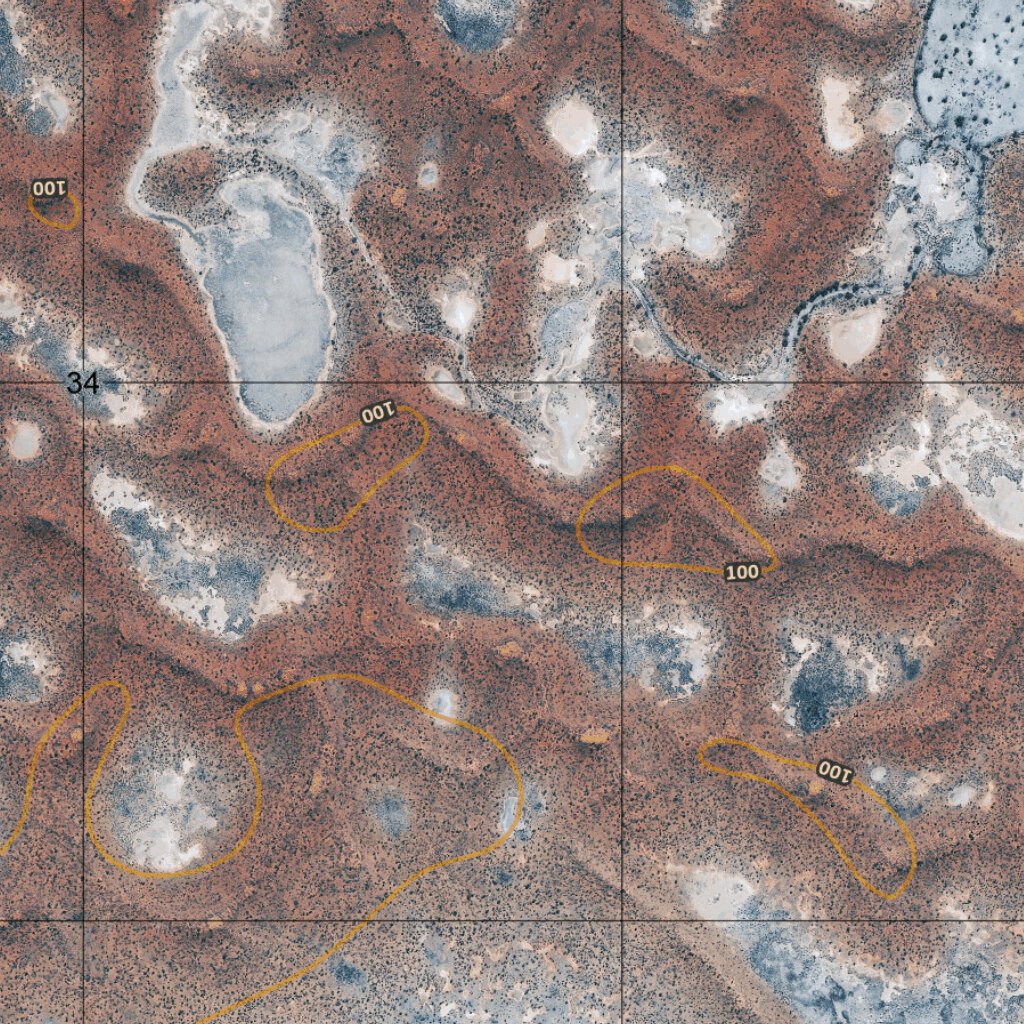 Lake Yamma Yamma (7145-13i) Map by Department of Resources | Avenza Maps