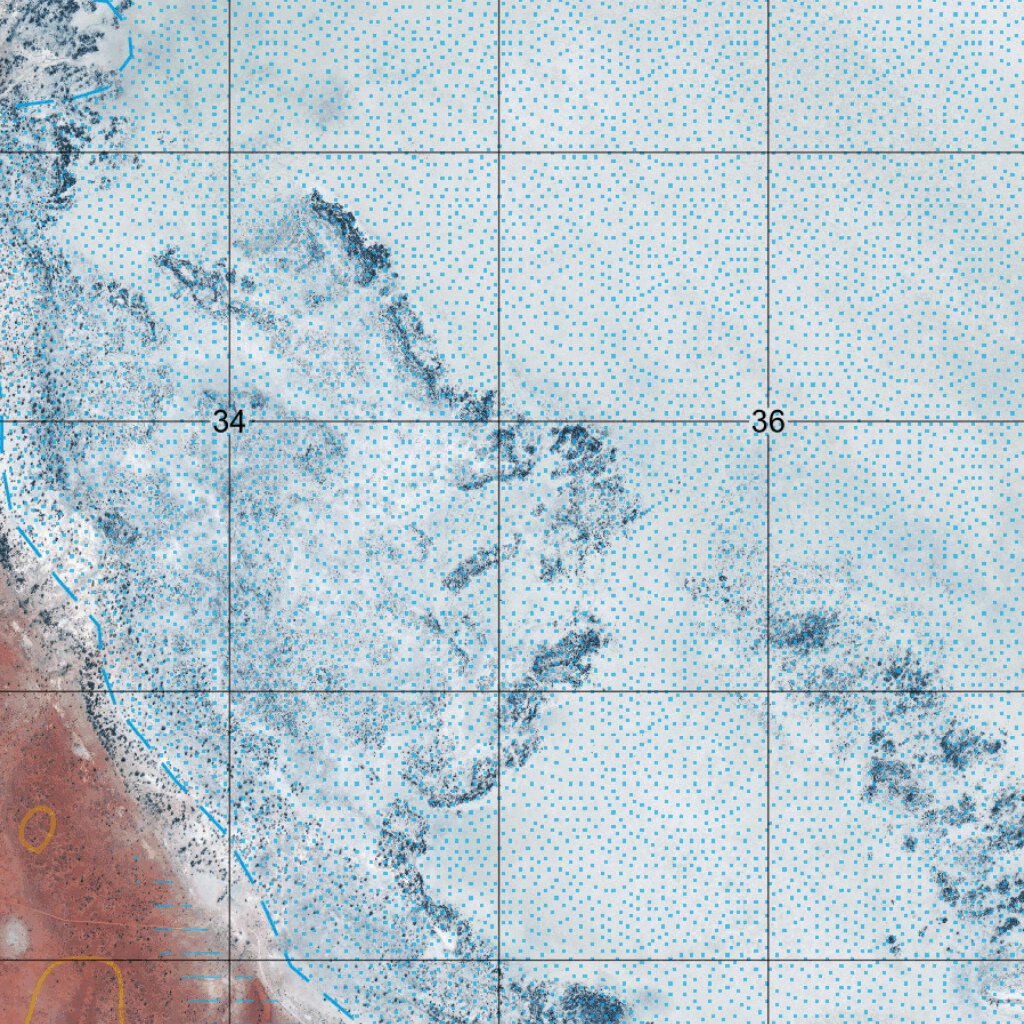 Lake Yamma Yamma (7145-2i) Map by Department of Resources | Avenza Maps