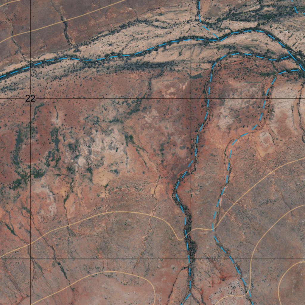 Lake Yamma Yamma (7145-31i) Map by Department of Resources | Avenza Maps