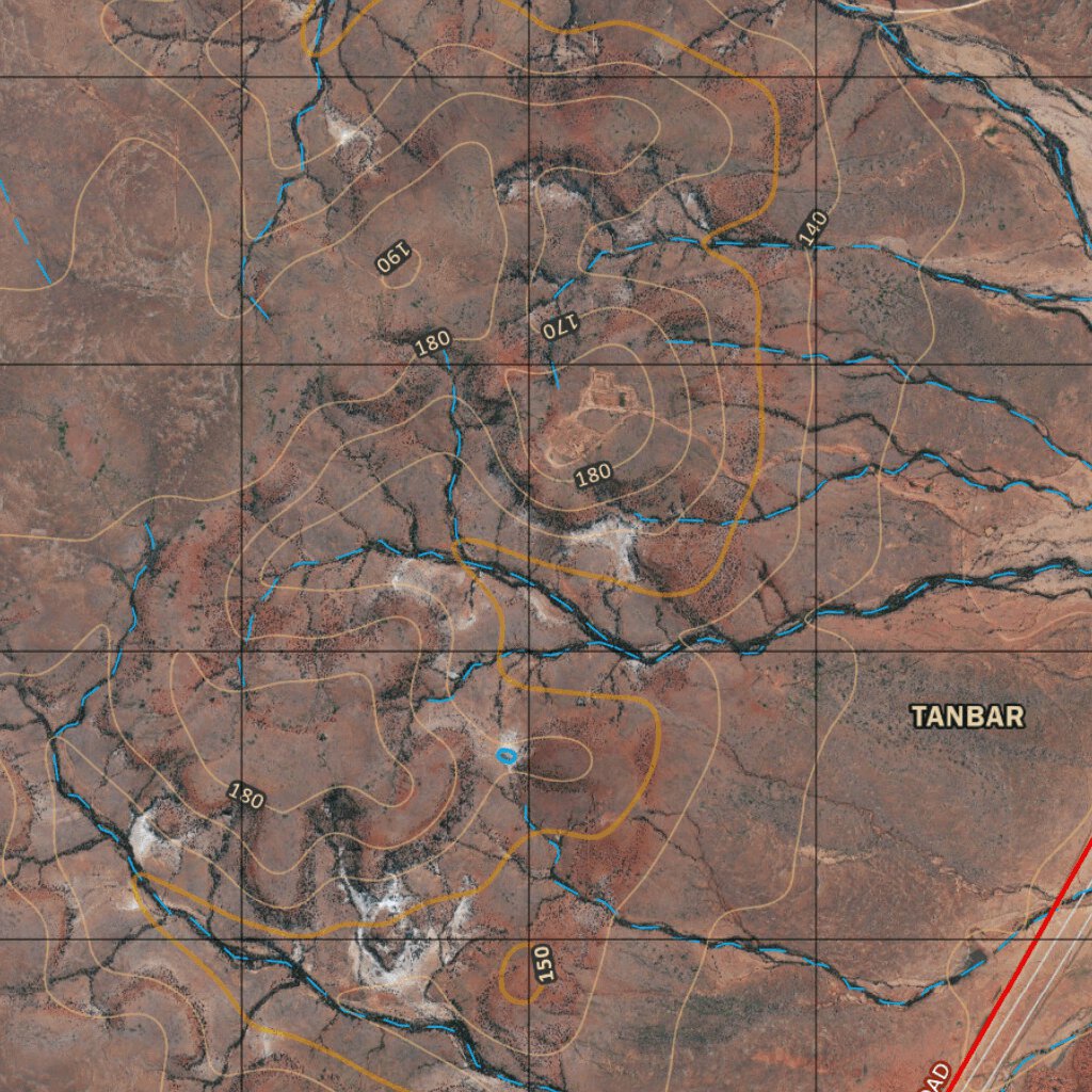 Lake Yamma Yamma (7145-3i) Map by Department of Resources | Avenza Maps