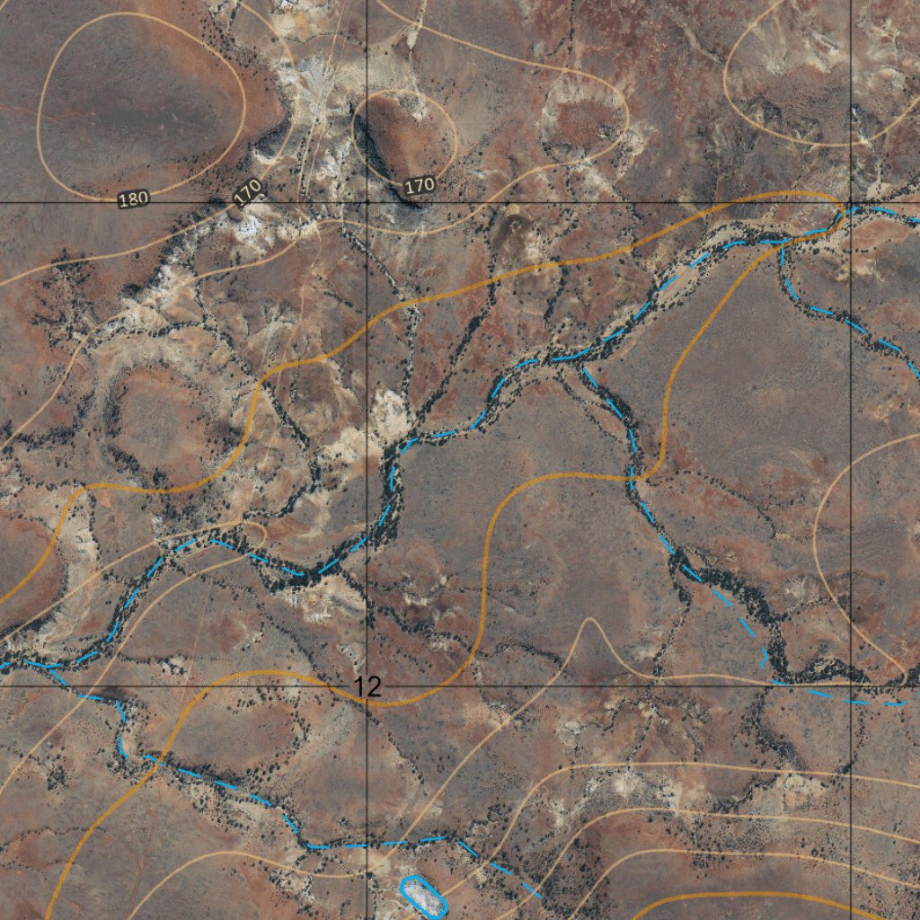 Lake Yamma Yamma (7145-43i) Map by Department of Resources | Avenza Maps
