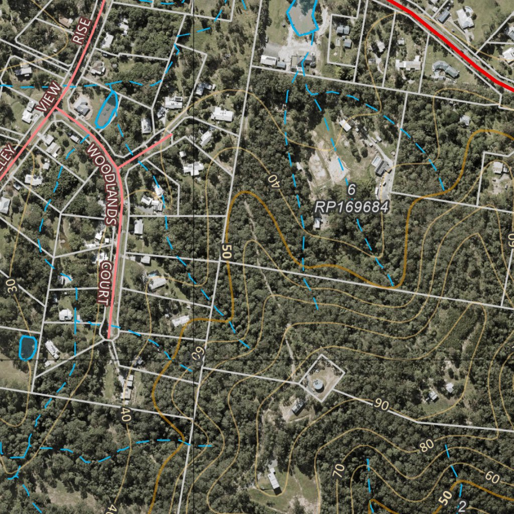 LANDSBOROUGH (9444-211i) Map by Department of Resources | Avenza Maps