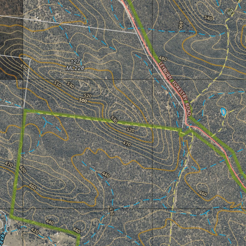 Leyburn (9241-44i) Map by Department of Resources | Avenza Maps