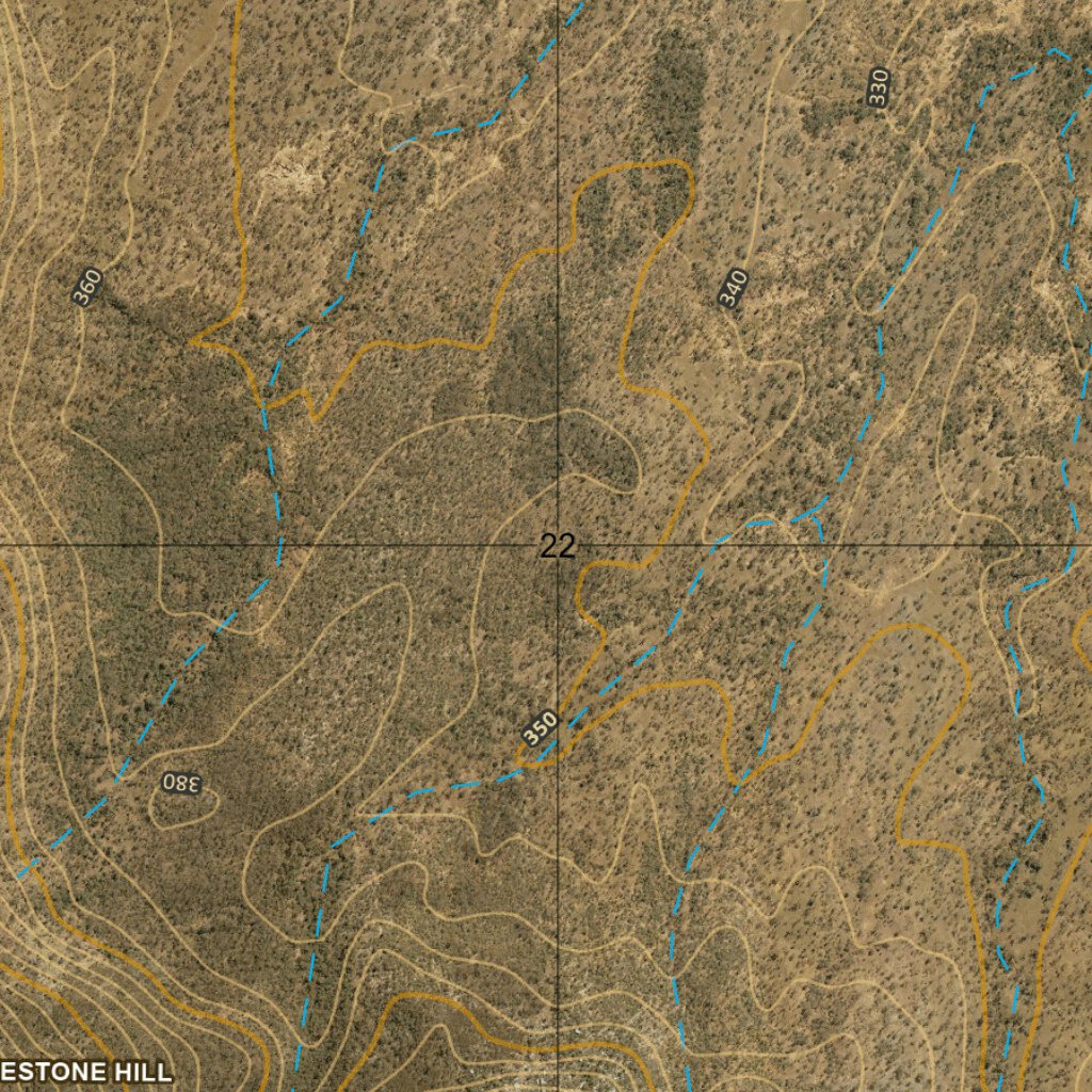 Limestone Hill (8555-31i) Map by Department of Resources | Avenza Maps