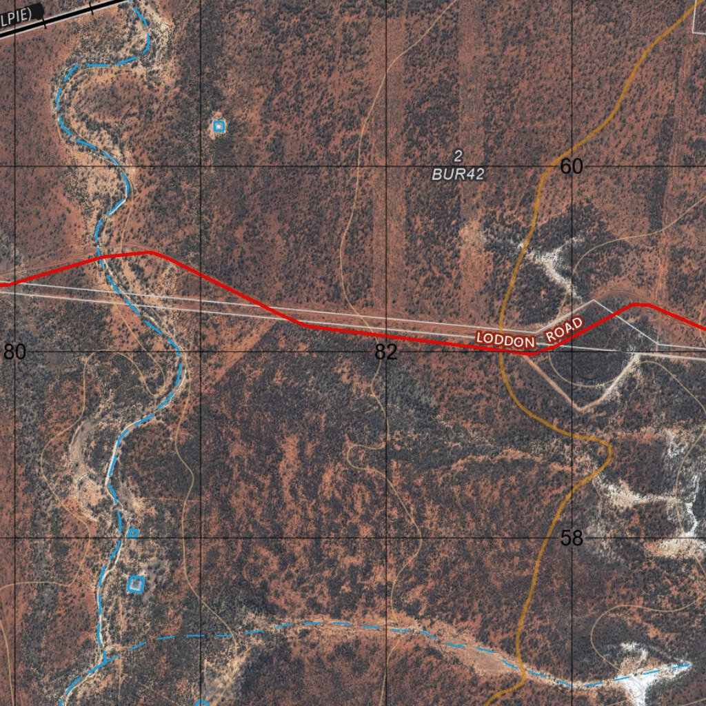 Loddon (8044-1i) Map by Department of Resources | Avenza Maps