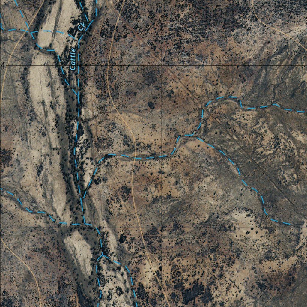 Longreach (7751-44i) Map by Department of Resources | Avenza Maps