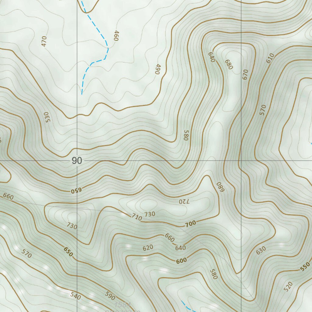 Lords Table Mountain (8552-43) Map by Department of Resources | Avenza Maps