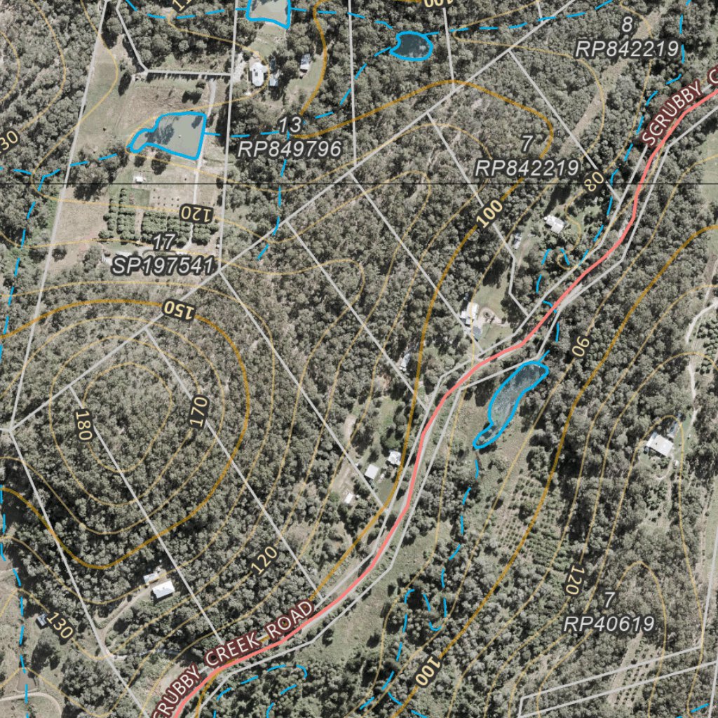 LYNCH HILL (9445-432i) Map by Department of Resources | Avenza Maps