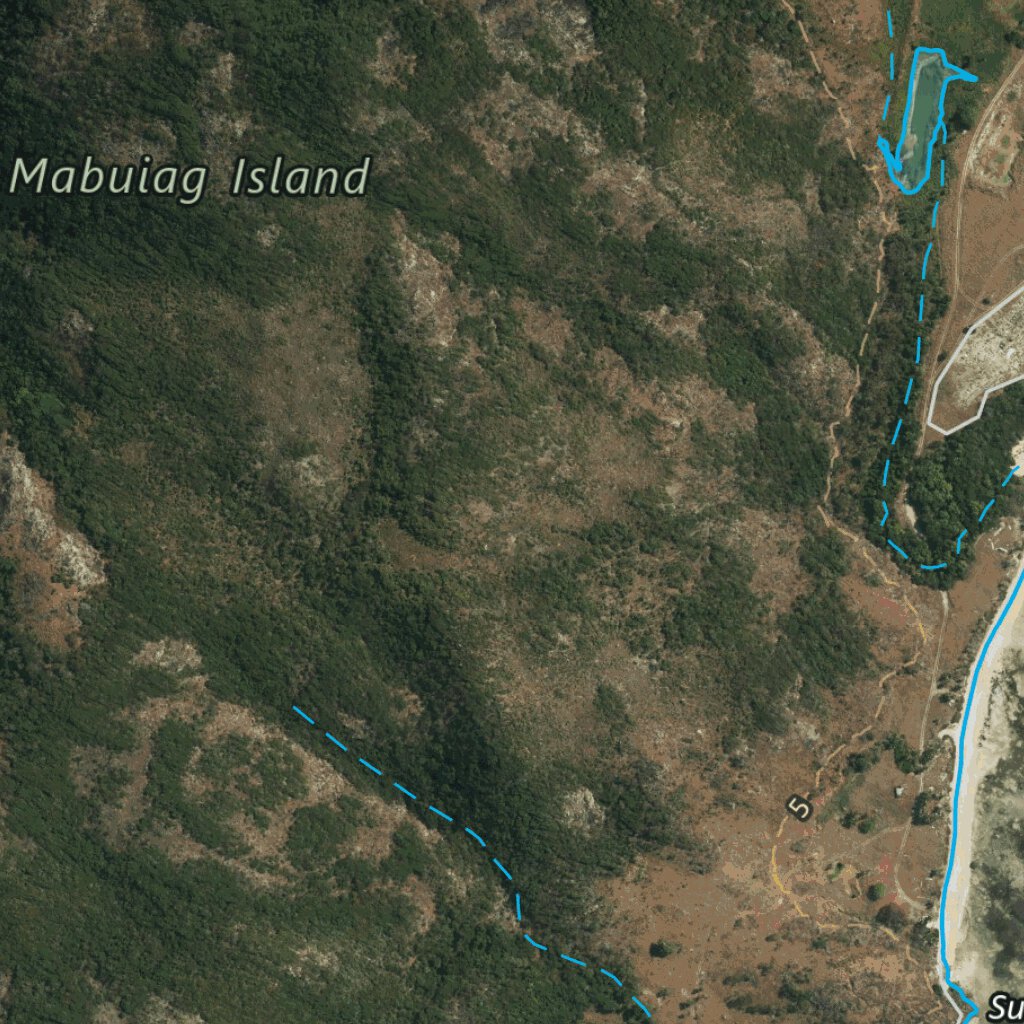 Mabuiag Island (7378-323i) Map by Department of Resources | Avenza Maps