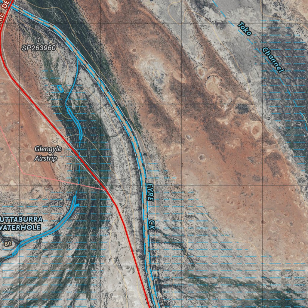 Machattie (6848-3i) Map by Department of Resources | Avenza Maps