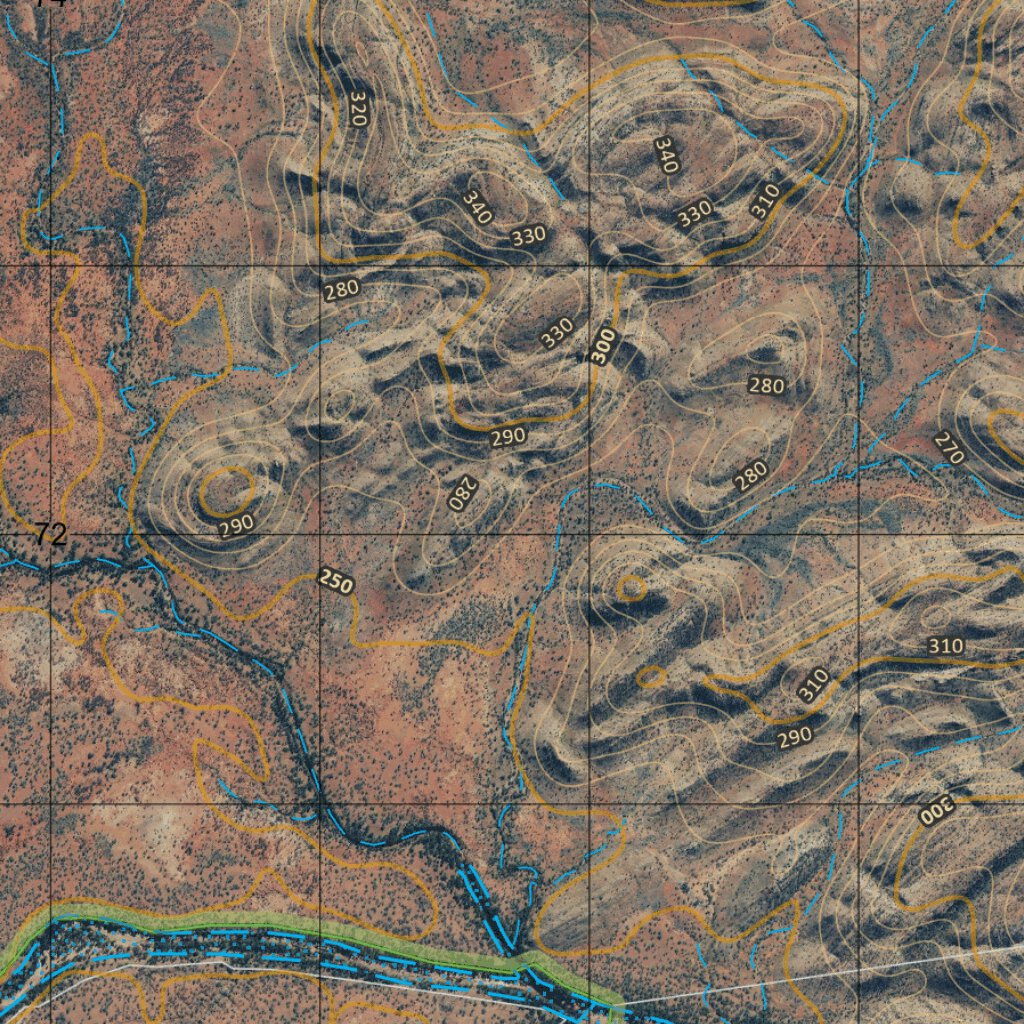 Malbon (6955-1i) Map by Department of Resources | Avenza Maps