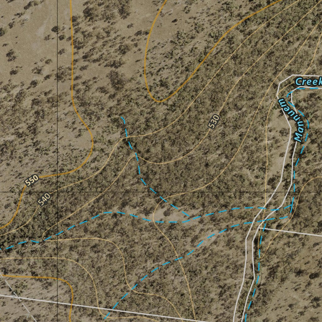 Mannuem Creek (9244-432i) Map by Department of Resources | Avenza Maps