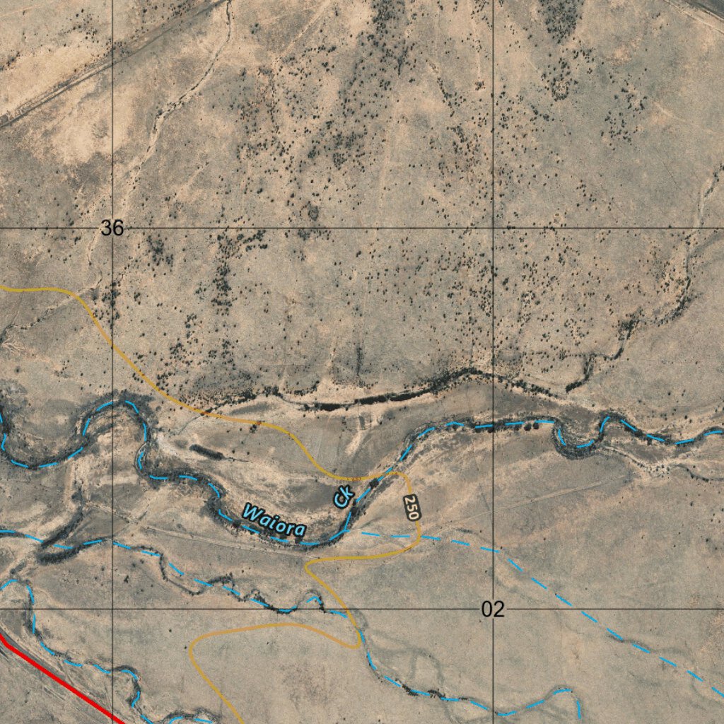 Manuka (7554-13i) Map by Department of Resources | Avenza Maps