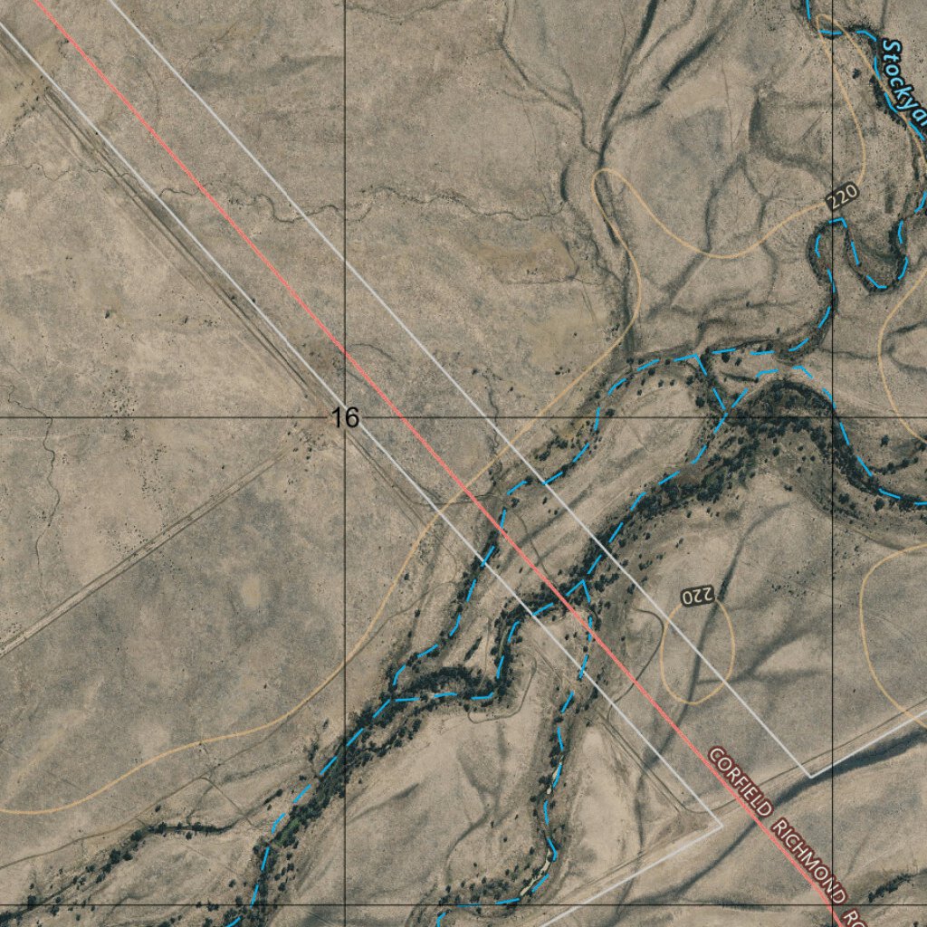 Manuka (7554-44i) Map by Department of Resources | Avenza Maps
