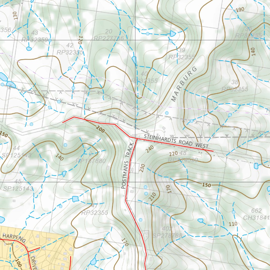 Marburg (9442-44) Map by Department of Resources | Avenza Maps