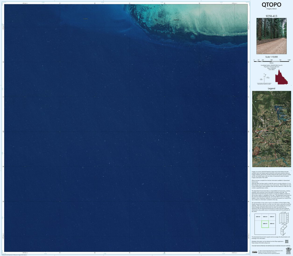 Mast Head Island (9250-413i) Map by Department of Resources | Avenza Maps