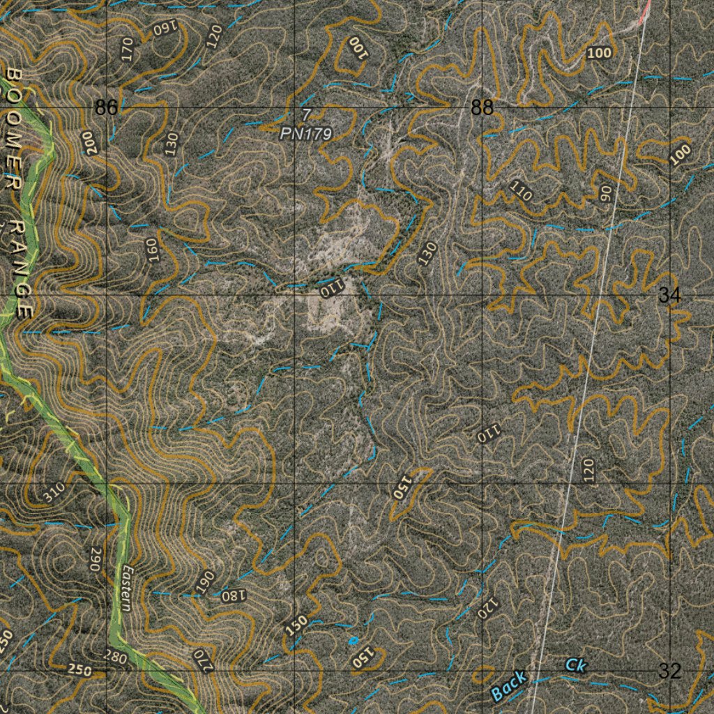 Melrose (8851-1i) Map by Department of Resources | Avenza Maps
