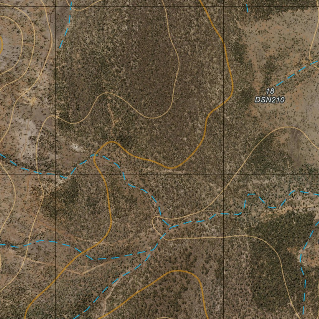 Meteor Downs (8549-24i) Map by Department of Resources | Avenza Maps