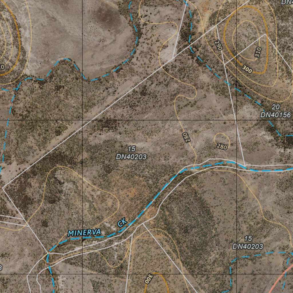 Minerva (8550-33i) Map by Department of Resources | Avenza Maps