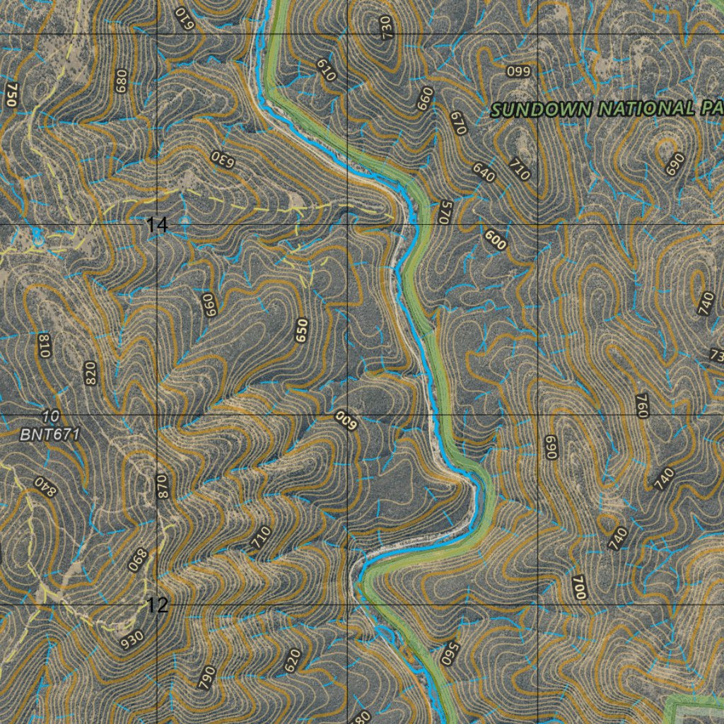 Mingoola (9240-3i) Map by Department of Resources | Avenza Maps