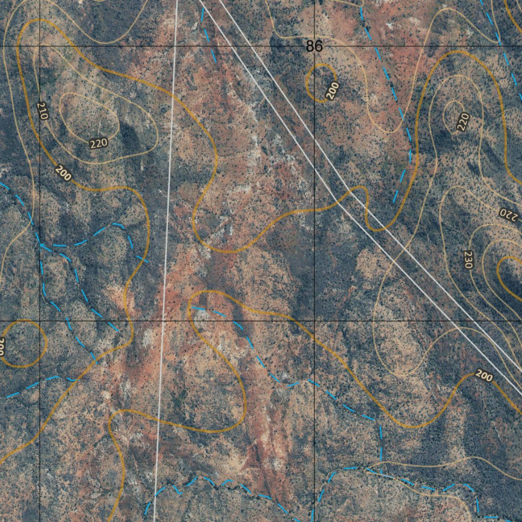 Miranda Creek (6857-11i) Map by Department of Resources | Avenza Maps