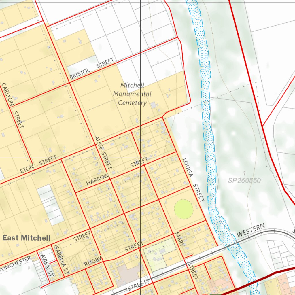 Mitchell (8445-22) Map by Department of Resources | Avenza Maps
