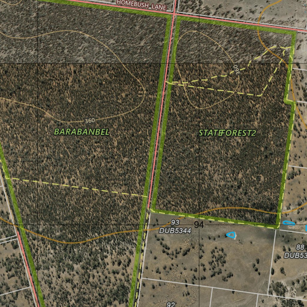 Mitchell (8445-22i) Map by Department of Resources | Avenza Maps