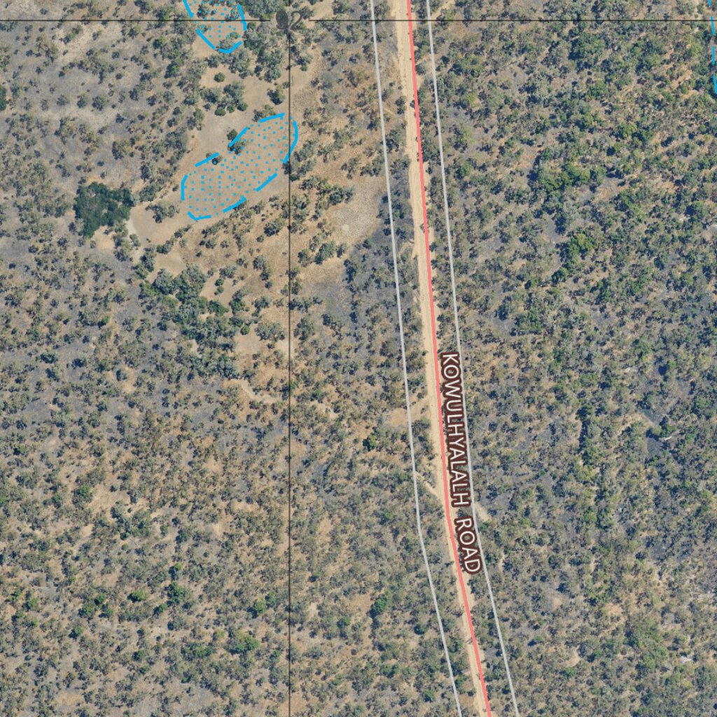 Mitchell River (7267-322i) Map by Department of Resources | Avenza Maps