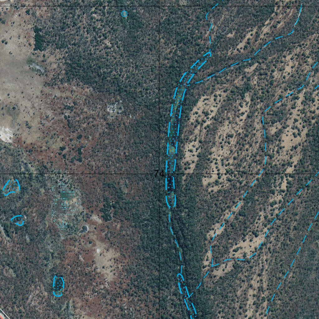 Mitchell River (7267-32i) Map by Department of Resources | Avenza Maps