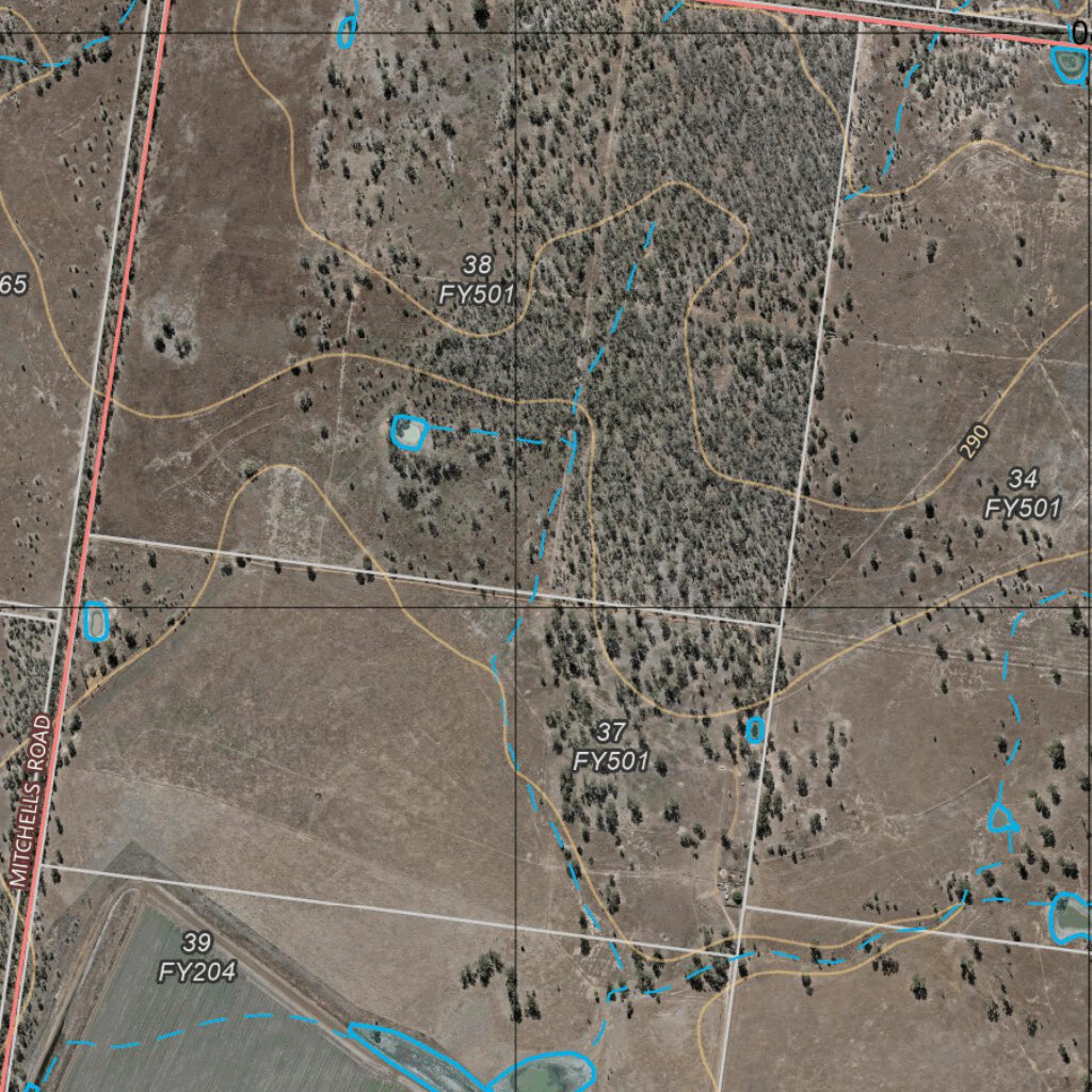 Mondure (9245-13i) Map by Department of Resources | Avenza Maps