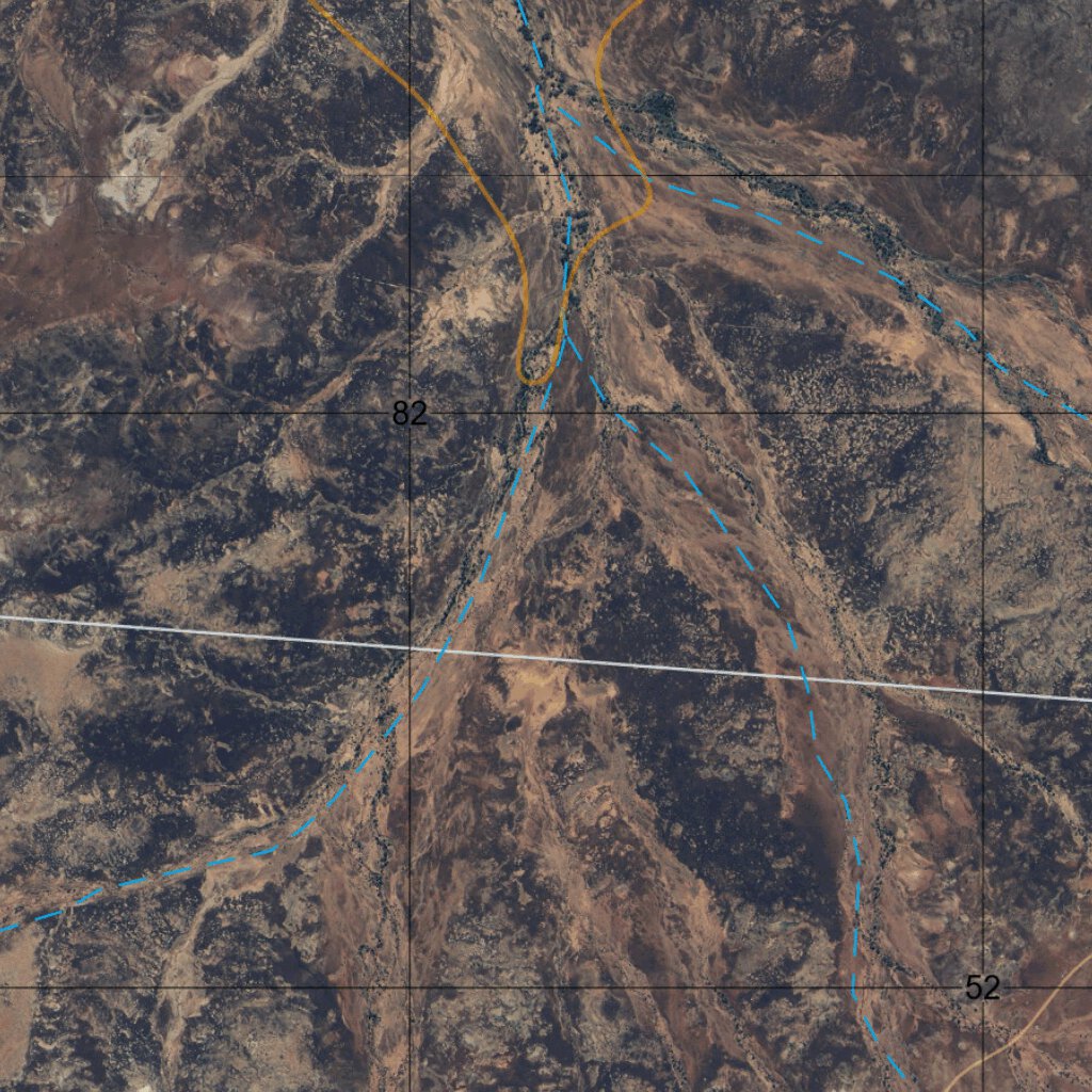 Monkira (7048-24i) Map by Department of Resources | Avenza Maps