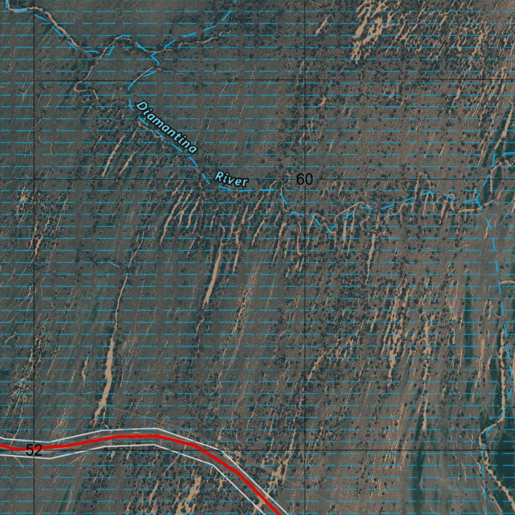 Monkira (7048-34i) Map by Department of Resources | Avenza Maps