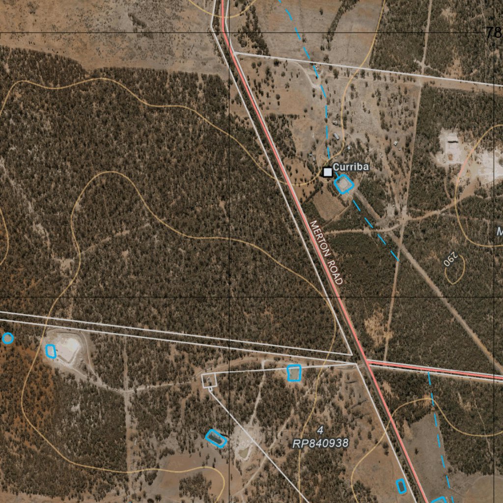 Moogoon (9041-32i) Map by Department of Resources | Avenza Maps