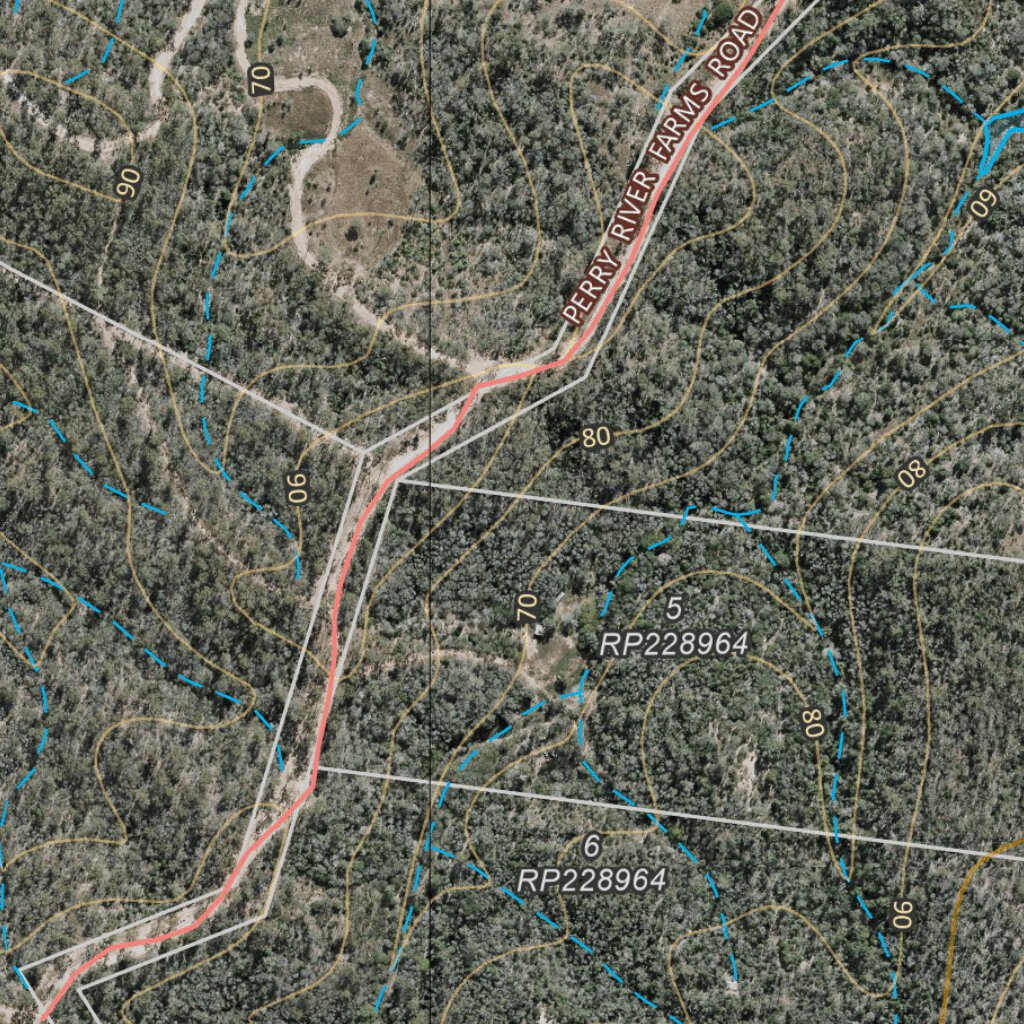 Morganville (9247-123i) Map by Department of Resources | Avenza Maps