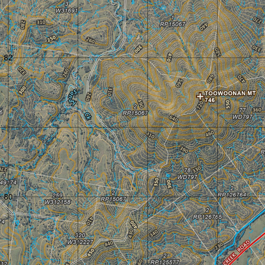 Mount Alford (9441-4i) Map by Department of Resources | Avenza Maps
