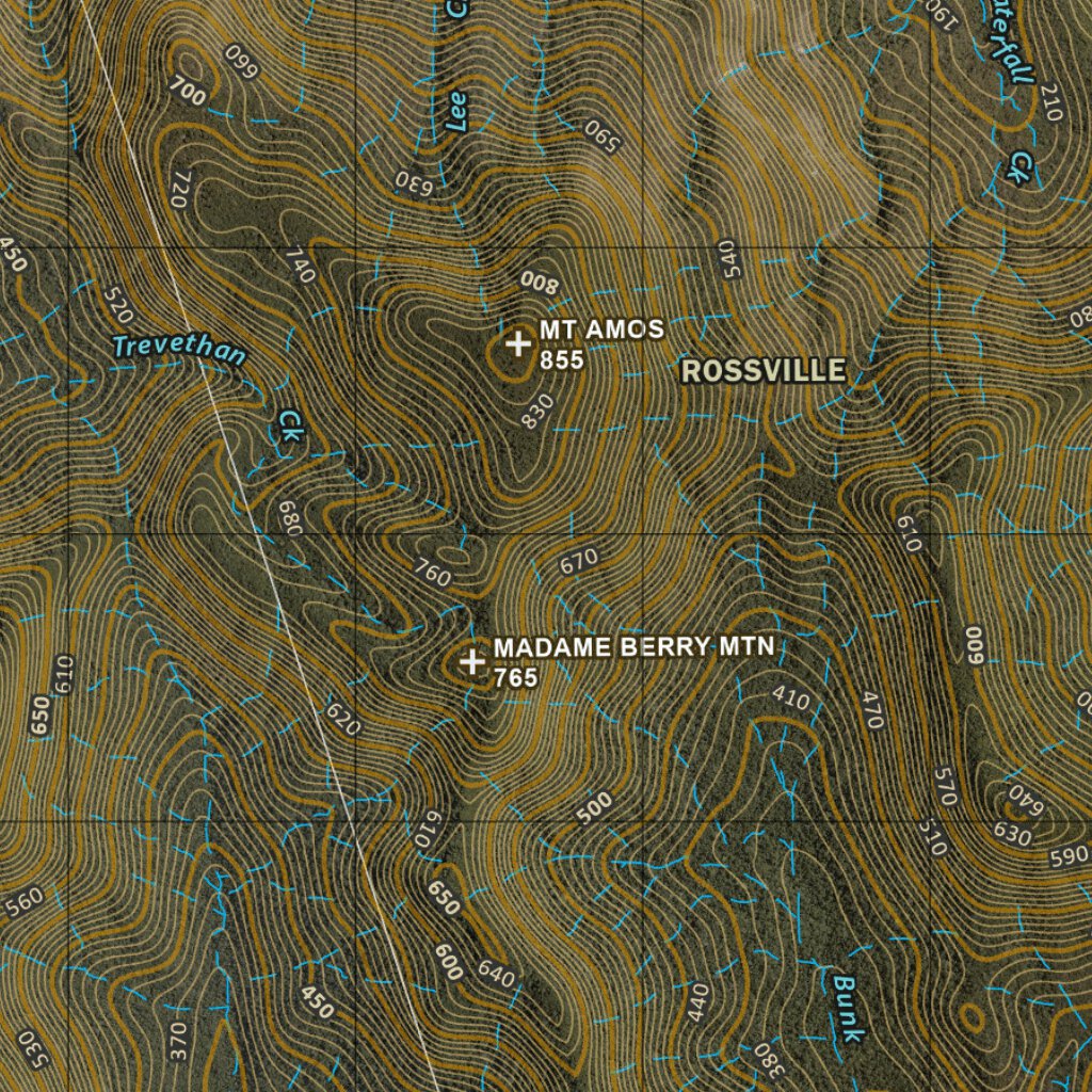 Mount Amos (7966-1i) Map by Department of Resources | Avenza Maps