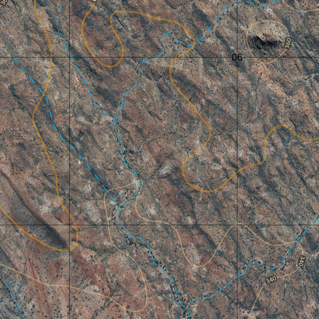 Mount Birnie (6854-13i) Map by Department of Resources | Avenza Maps