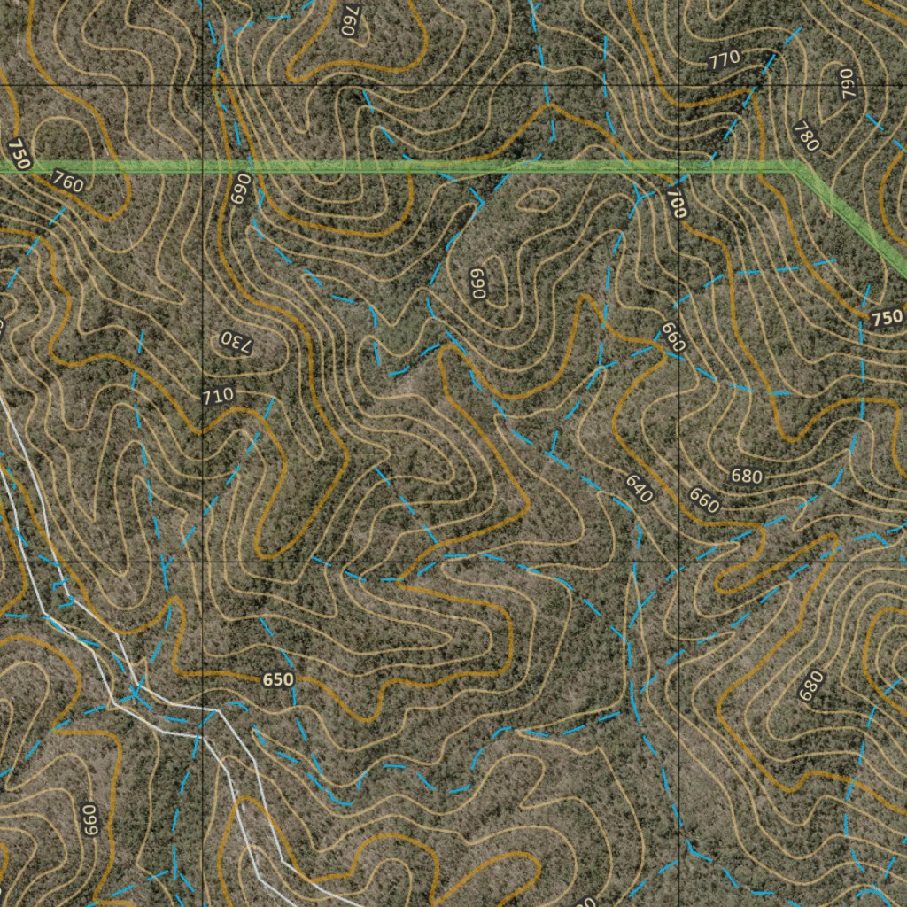 Mount Cameron (8061-44i) Map by Department of Resources | Avenza Maps