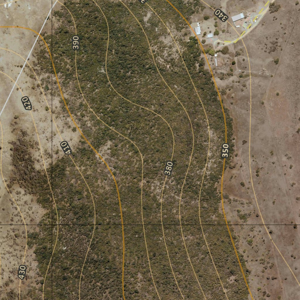 Mount Catherine (8549-333i) Map by Department of Resources | Avenza Maps