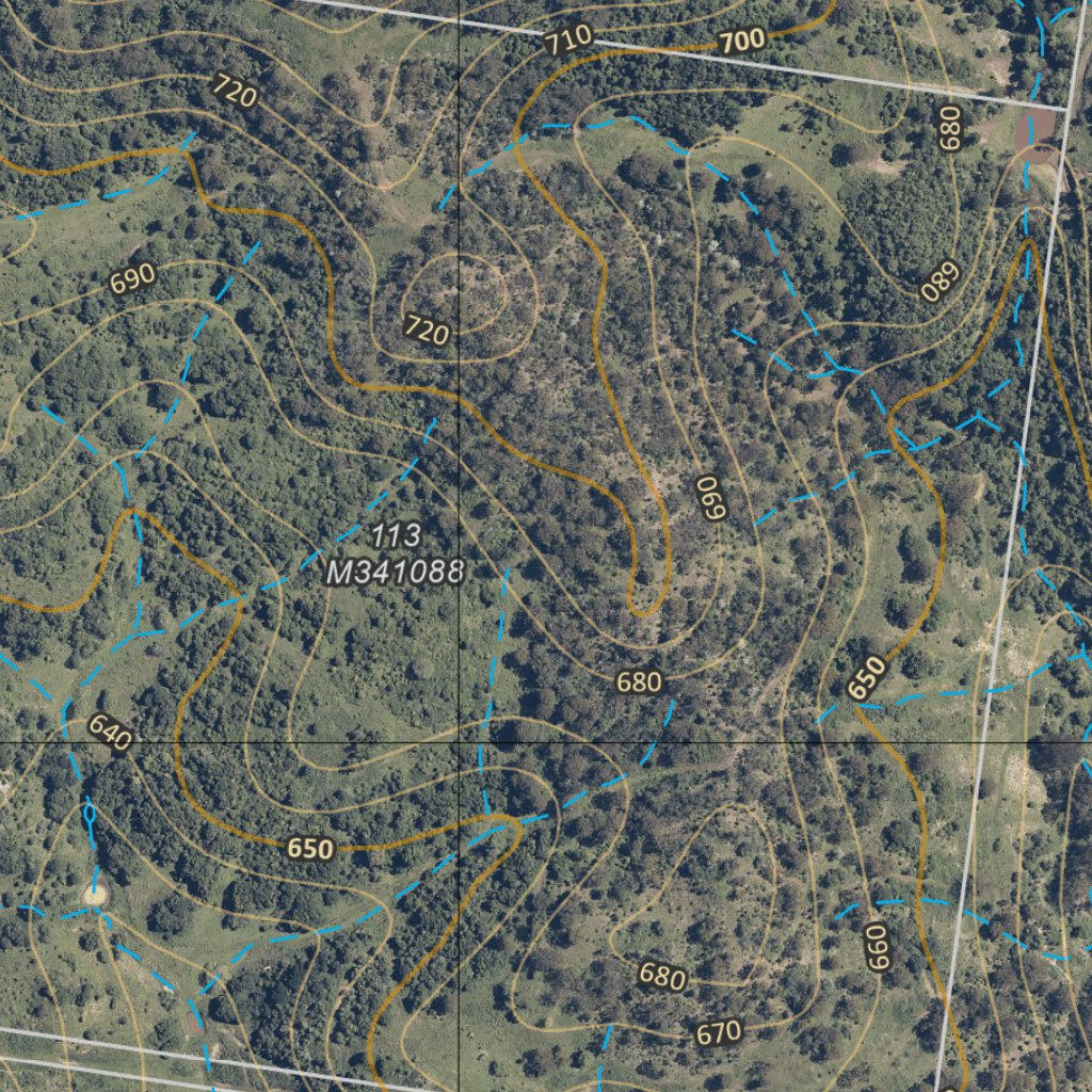 MOUNT COLLIERY (9341-244i) Map by Department of Resources | Avenza Maps