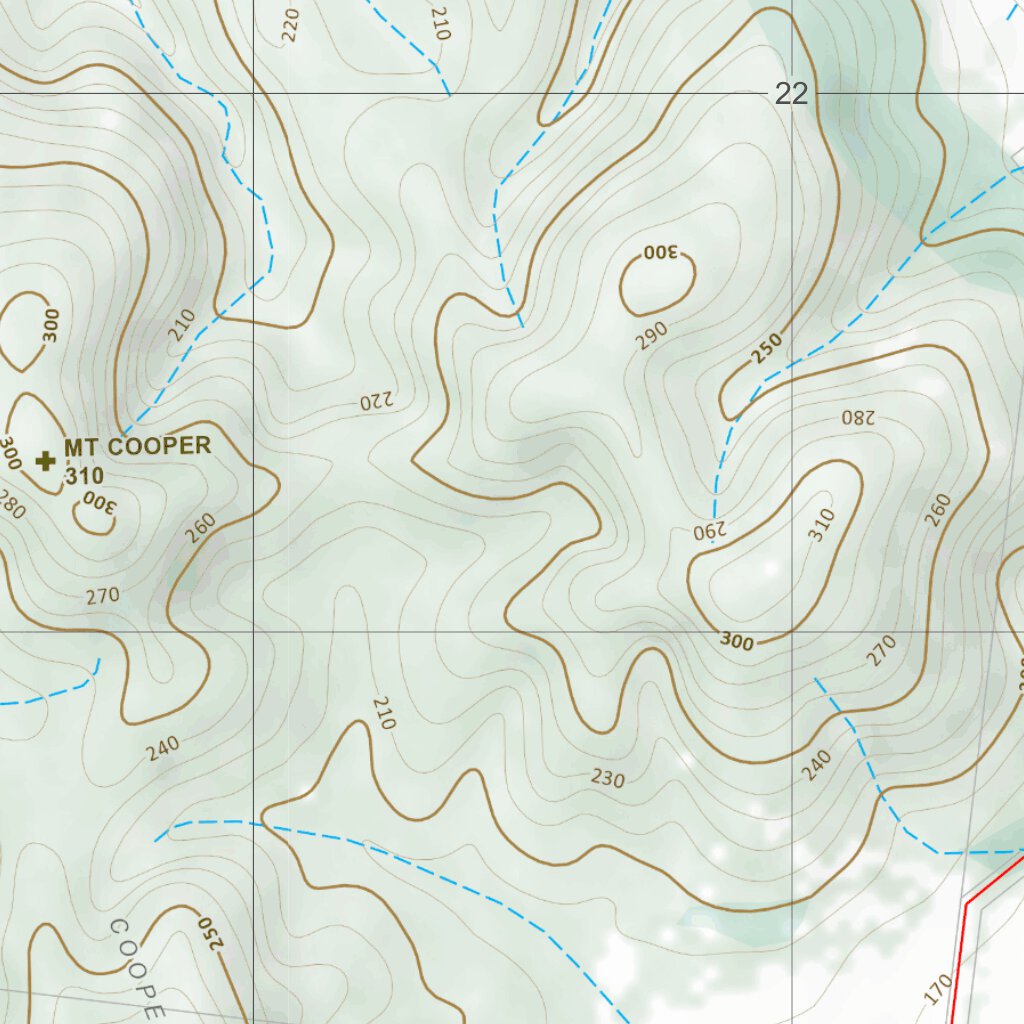 Mount Cooper (8949-43) Map by Department of Resources | Avenza Maps