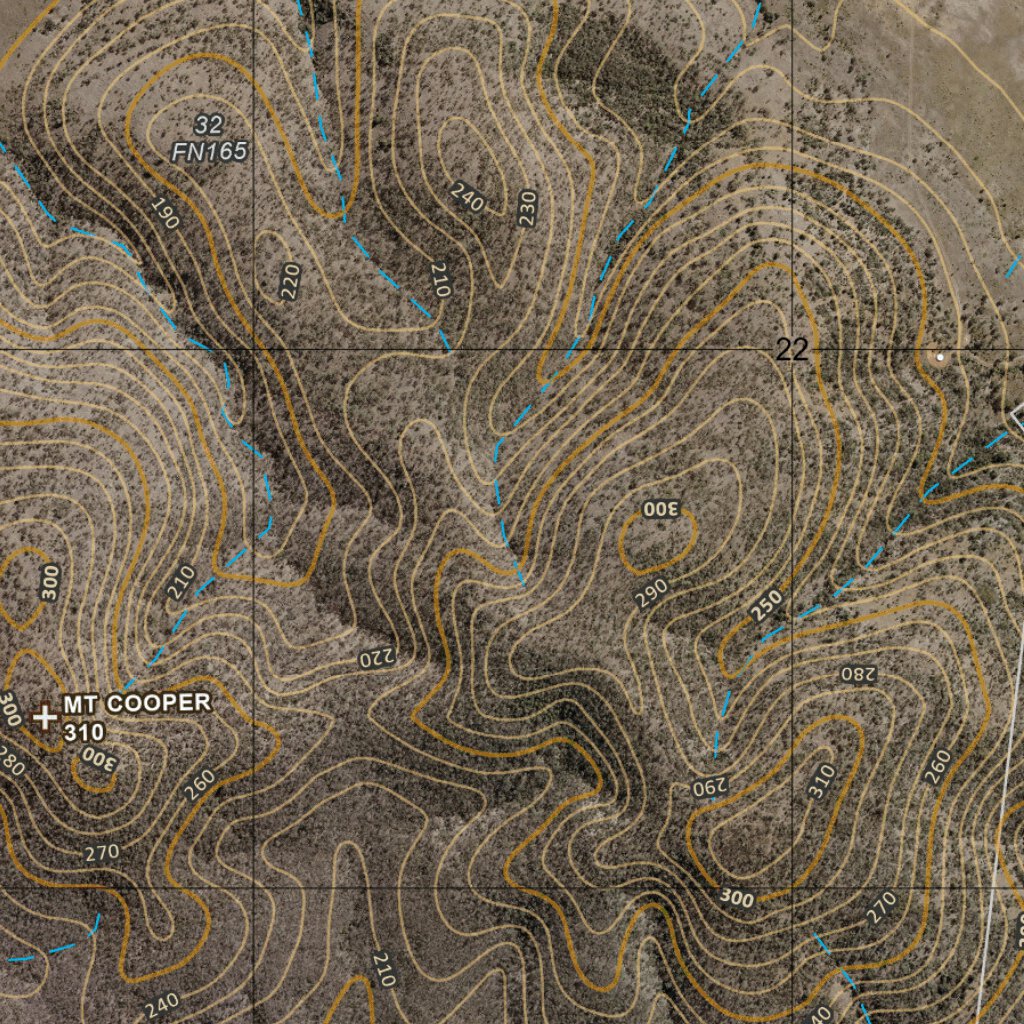Mount Cooper (8949-43i) Map by Department of Resources | Avenza Maps