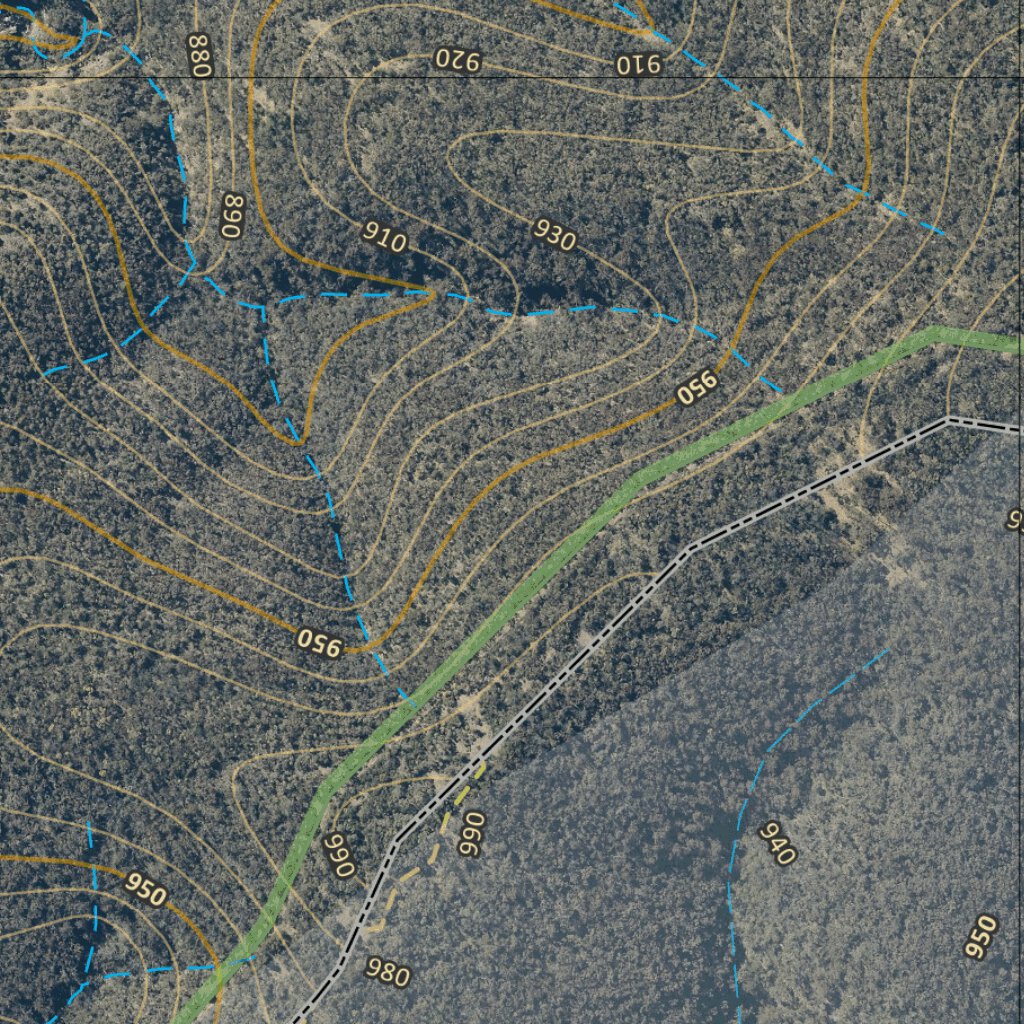 Mount Donaldson (9240-324i) Map by Department of Resources | Avenza Maps