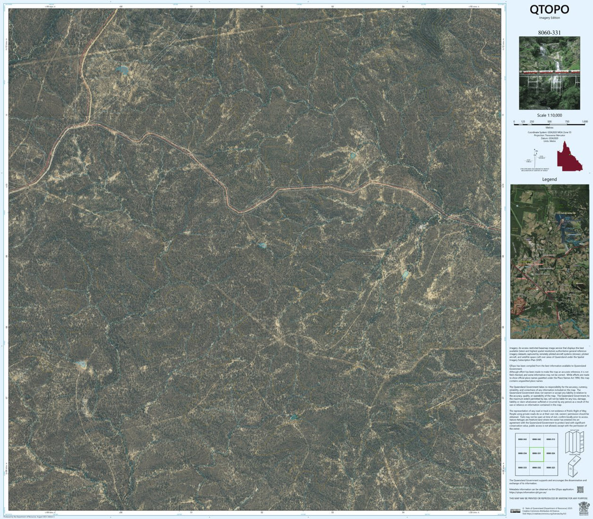 Mount Dora (8060-331i) Map by Department of Resources | Avenza Maps